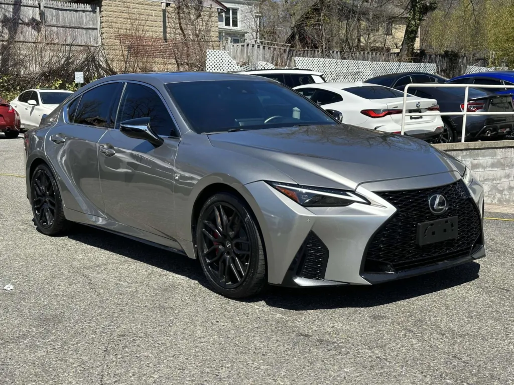 Used 2021 Lexus IS 350 F SPORT (Red Interior) for sale in Great Neck ...