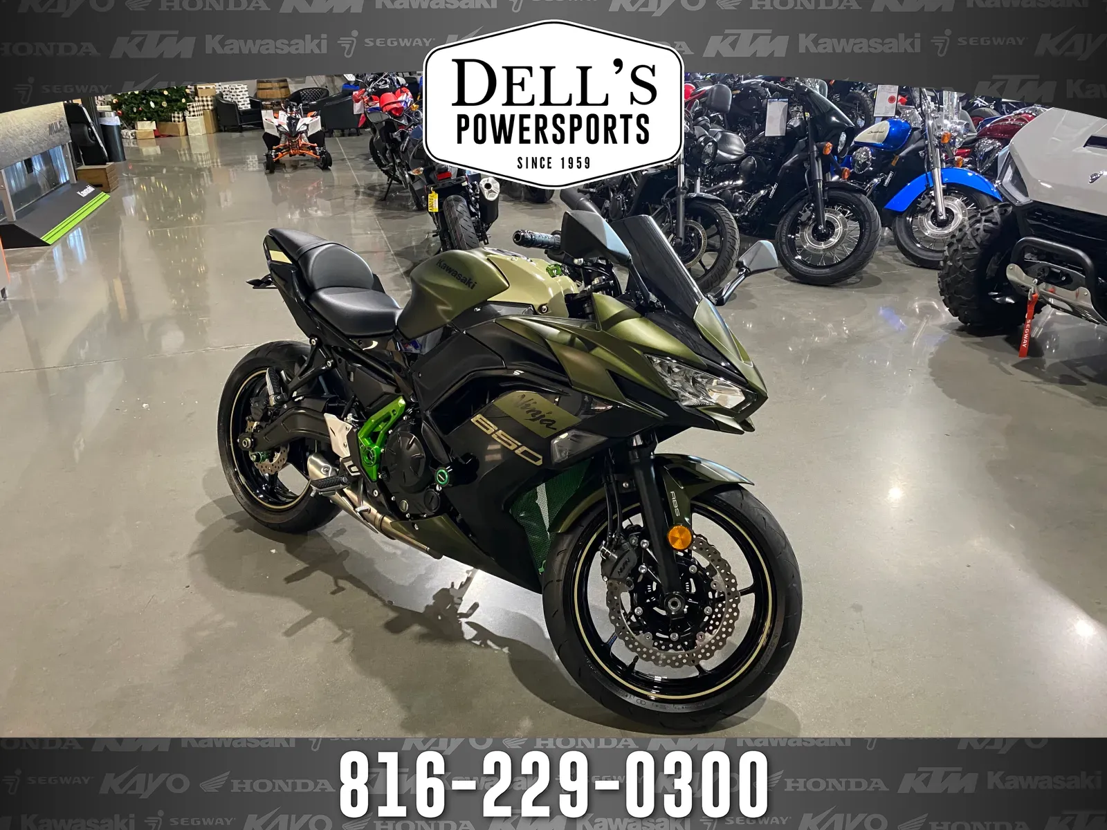 Used 2024 Kawasaki Ninja 650 for sale in Grain Valley, MO at Dell's ...