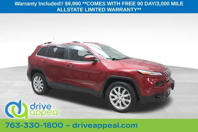 Used 2017 Jeep Cherokee Limited for sale in Bloomington, MN at Drive ...