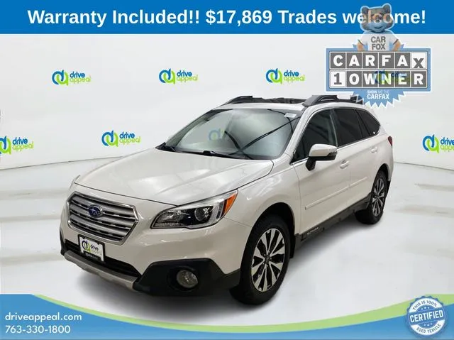 Used 2016 Subaru Outback 2.5i for sale in Eden Prairie, MN at Drive ...