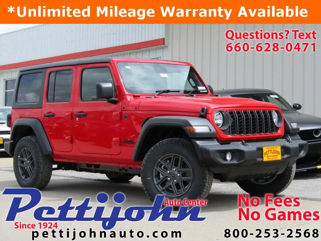 2024 Jeep Wrangler Sport RHD for sale in Bethany, MO at Pettijohn Auto ...