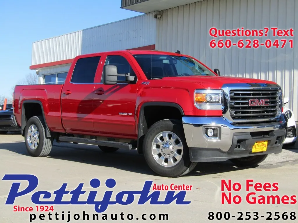 Used 2015 GMC Sierra 2500HD SLE for sale in Bethany, MO at Pettijohn ...