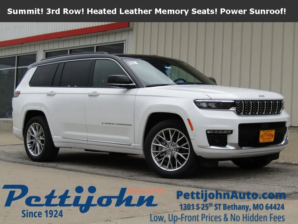 2025 Jeep Grand Cherokee L Summit for sale in Bethany, MO at Pettijohn ...