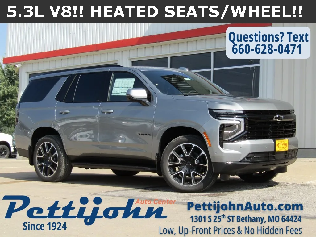2026 Chevrolet Tahoe RST for sale in Bethany, MO at Pettijohn Auto ...
