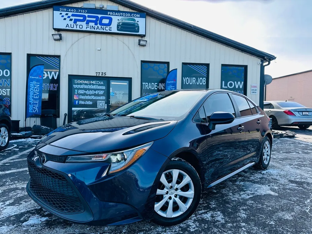 Used 2021 TOYOTA COROLLA LE for sale in Crown Point, IN at Ride Time ...