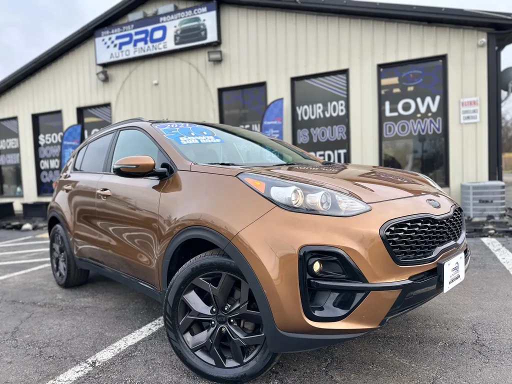 Used 2021 KIA SPORTAGE S for sale in Crown Point, IN at RT Auto Finance ...