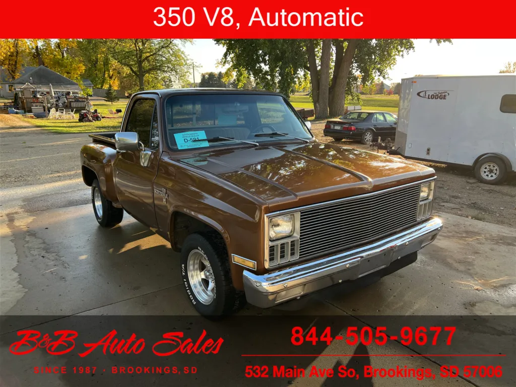 Used 1981 Chevrolet C10 Shortbox for sale in Brookings, SD at B&B Auto ...