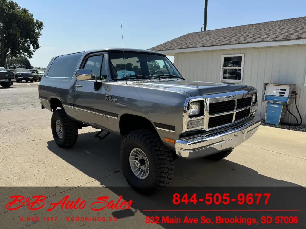 Used 1991 DODGE Ramcharger 4WD for sale in Brookings, SD at B&B Auto ...