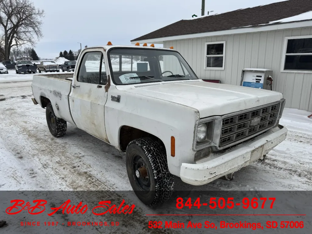 Used 1977 Chevrolet K20 for sale in Brookings, SD at B&B Auto Sales ...