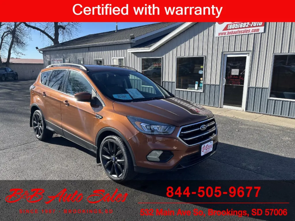 Used 2017 Ford Escape SE for sale in Brookings, SD at B&B Auto Sales ...