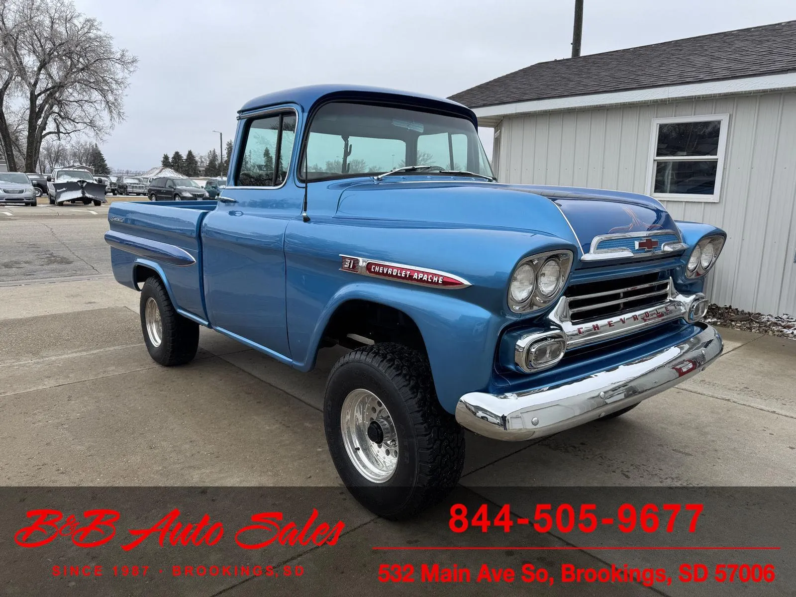Used 1959 Chevrolet Apache for sale in Brookings, SD at B&B Auto Sales ...