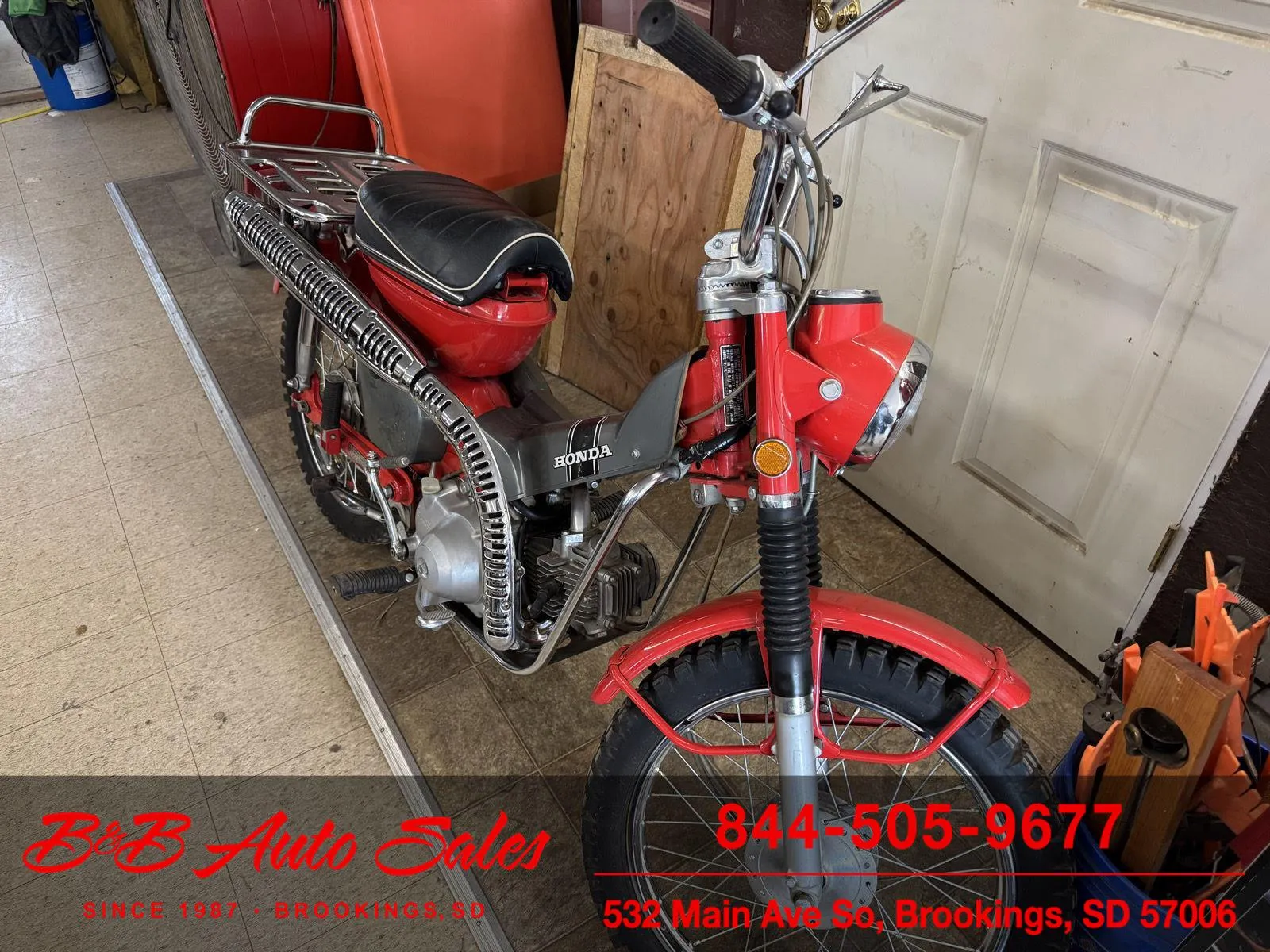 Used 1972 Honda Trail 90 Motorcycle for sale in Brookings, SD at B&B ...