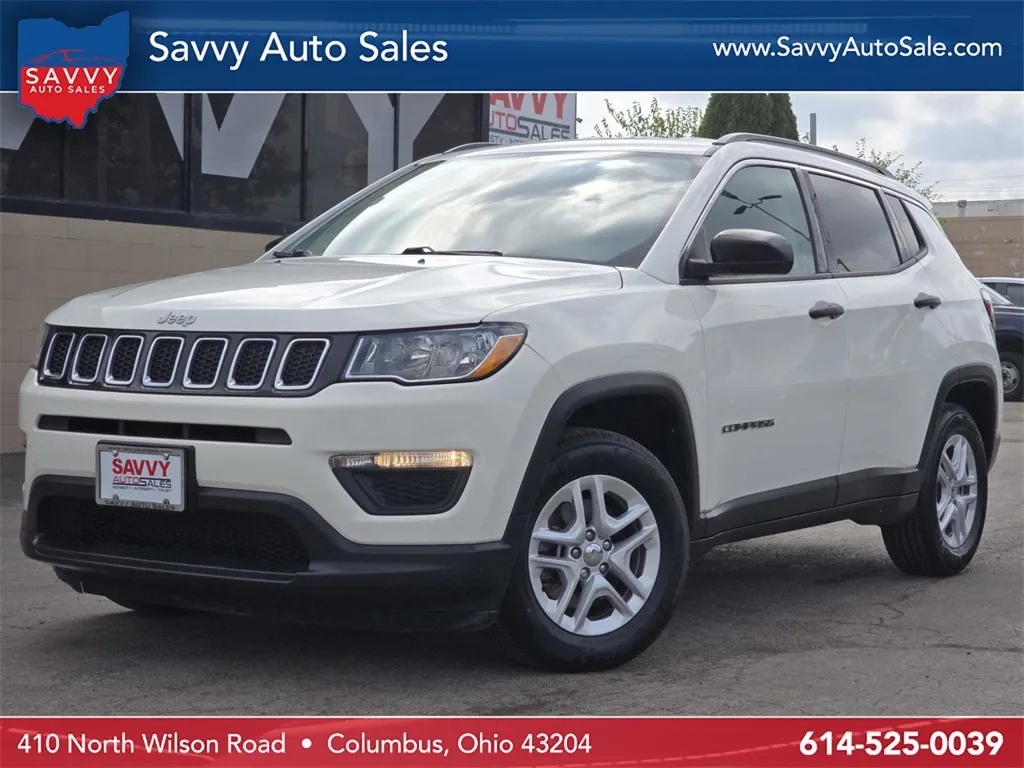 Used 2021 Jeep Compass Sport for sale in Columbus, OH at Savvy Auto ...