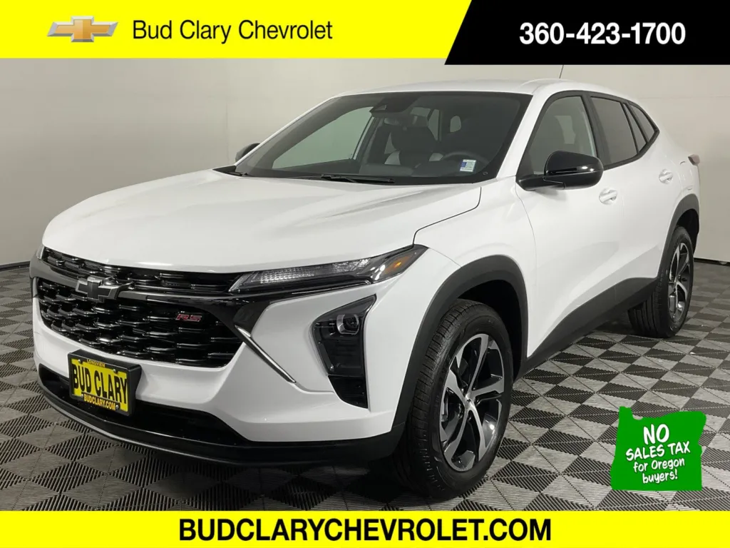 2025 Chevrolet Trax 1RS for sale in Longview, WA at Bud Clary Auto ...