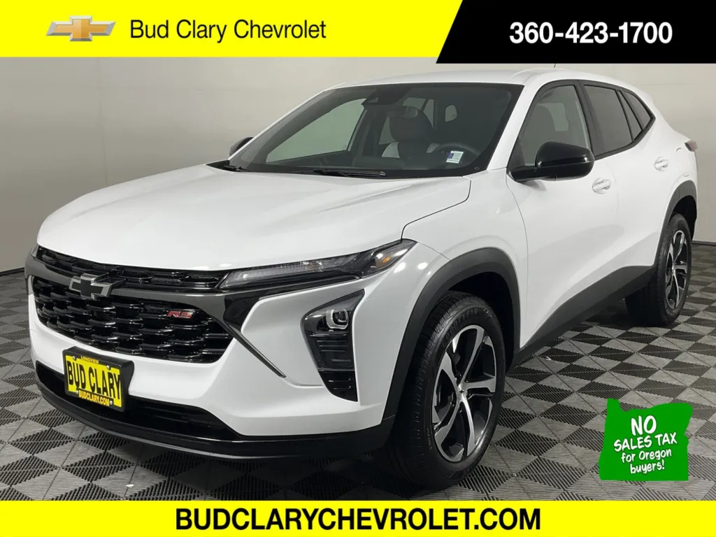 2025 Chevrolet Trax 1RS for sale in Longview, WA at Bud Clary Auto ...
