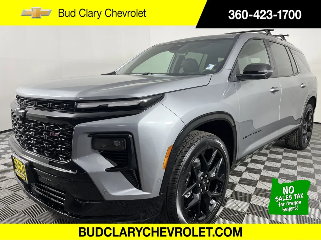 2025 Chevrolet Traverse AWD RS for sale in Longview, WA at Bud Clary ...
