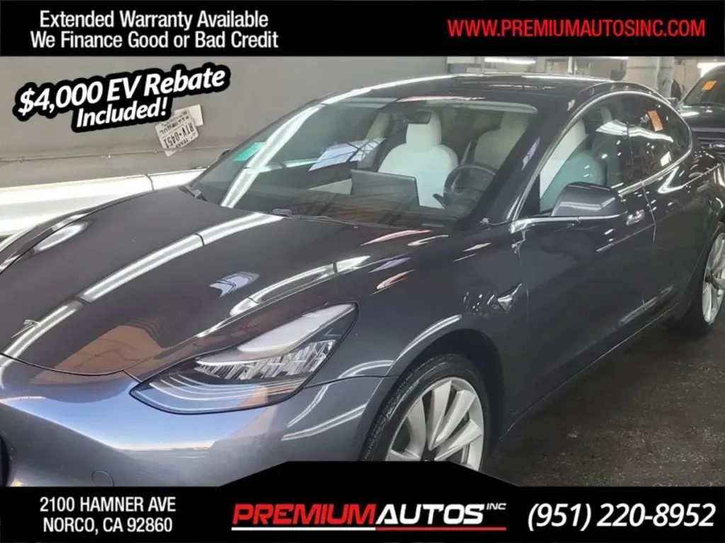 Used 2019 Tesla Model 3 Long Range for sale in Norco, CA at Premium ...