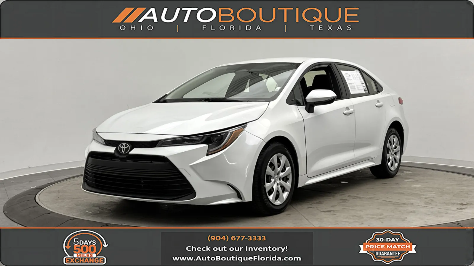 Used 2023 Toyota Corolla LE for sale in Jacksonville, FL at Auto ...