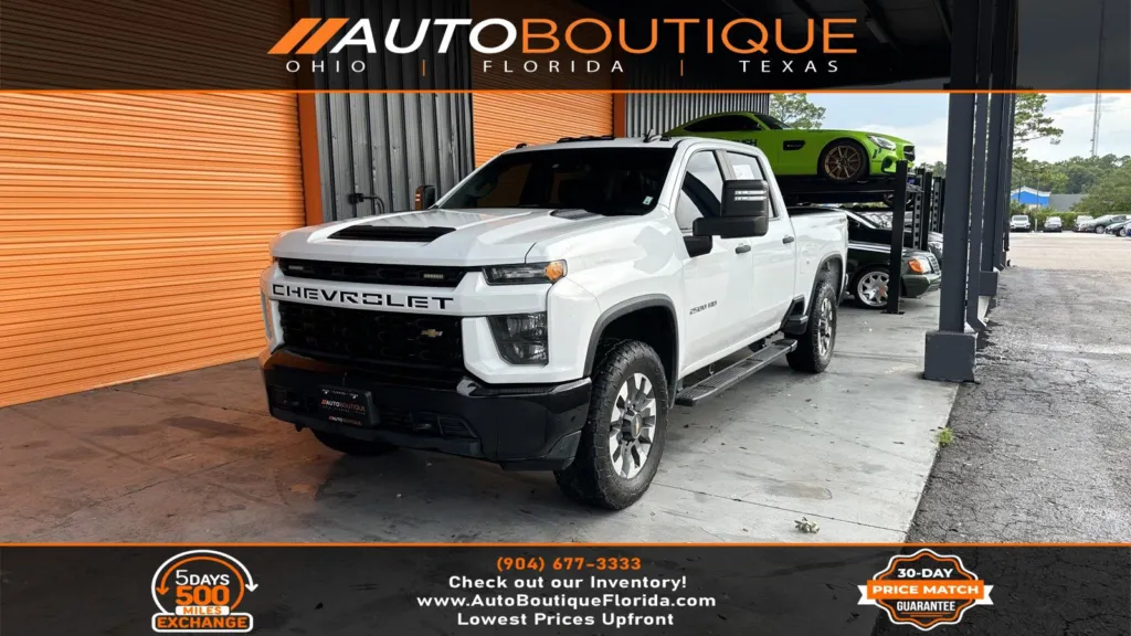 Used 2021 Chevrolet Silverado 2500HD Custom for sale in Jacksonville ...