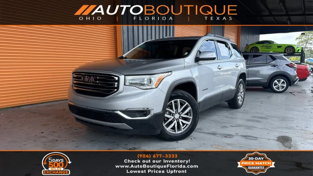 Used 2018 GMC Acadia SLE for sale in Jacksonville, FL at Auto Boutique ...