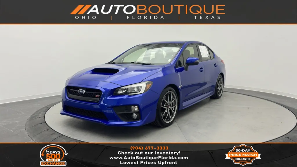 Used 2016 Subaru WRX STI Limited for sale in Jacksonville, FL at Auto ...