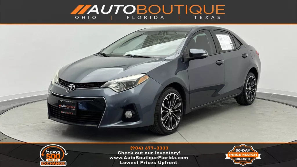 Toyota Corolla S Plus 2015
