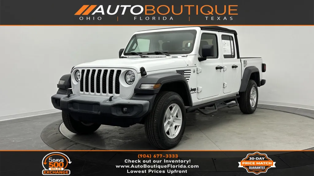 Used 2020 Jeep Gladiator Sport S for sale in Jacksonville, FL at Auto ...