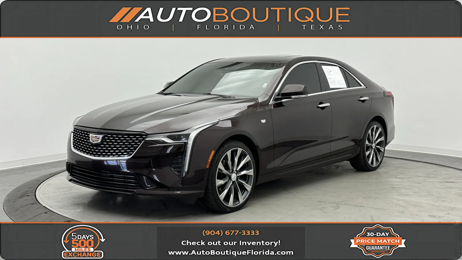 Used 2020 Cadillac CT4 Premium Luxury for sale in Jacksonville, FL at ...