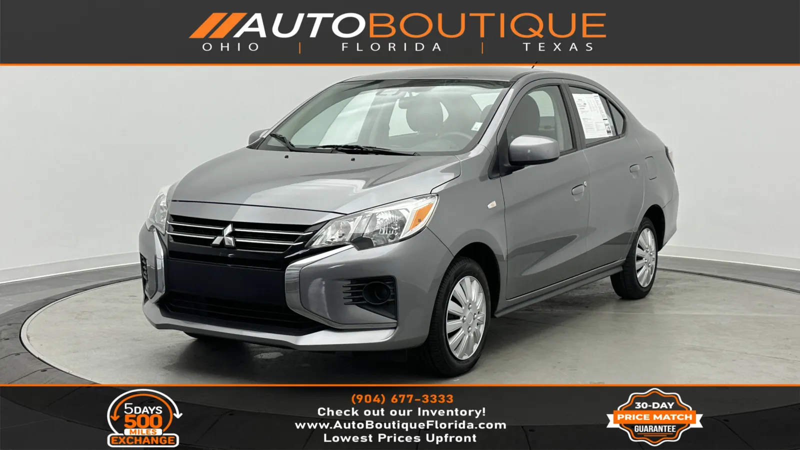 Used 2023 Mitsubishi Mirage G4 ES for sale in Jacksonville, FL at Auto ...