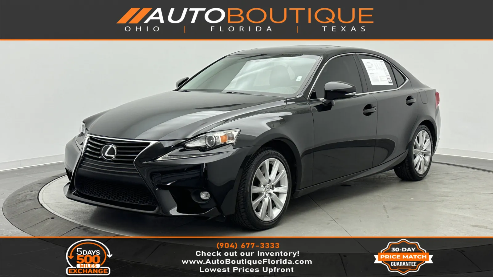 Used 2016 Lexus IS 300 for sale in Jacksonville, FL at Auto Boutique ...