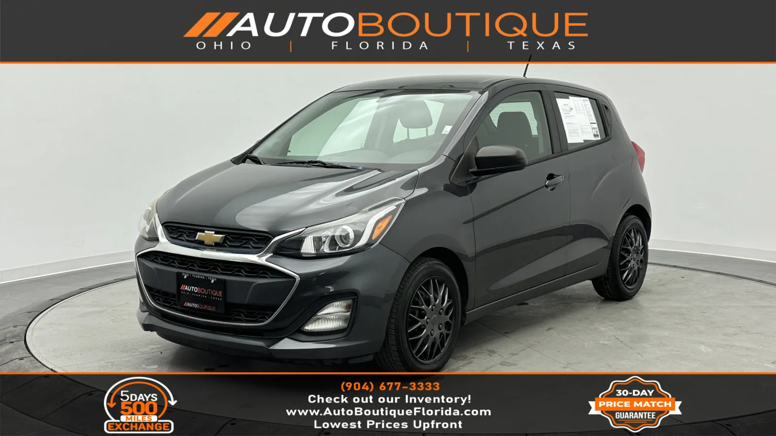 Used 2020 Chevrolet Spark LS for sale in Jacksonville, FL at Auto ...