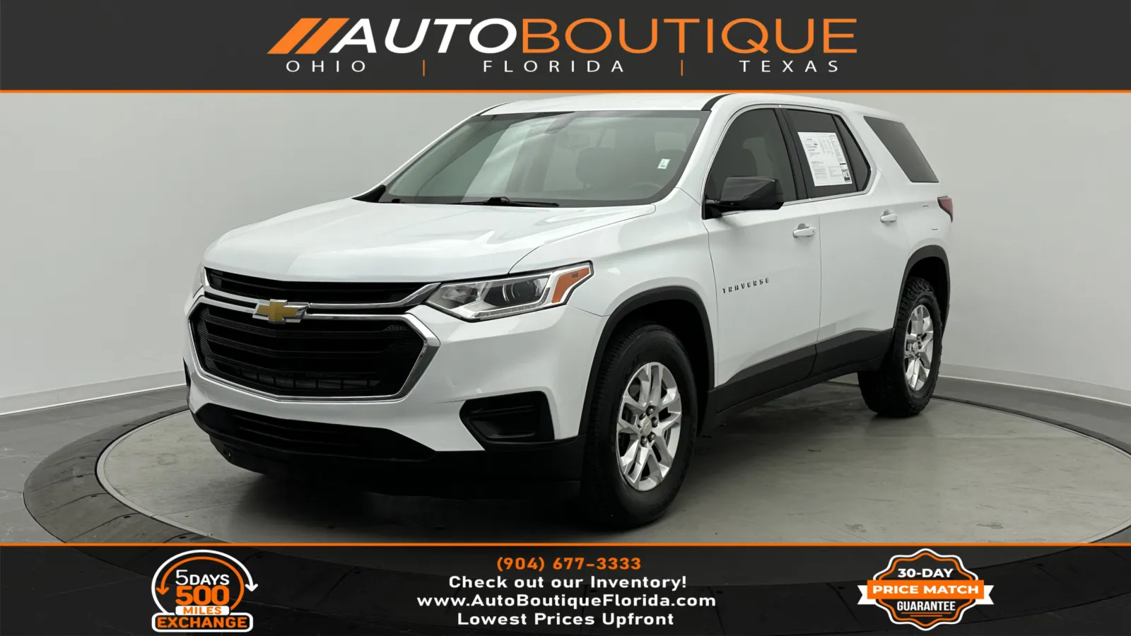 Used 2019 Chevrolet Traverse LS for sale in Jacksonville, FL | VIN ...