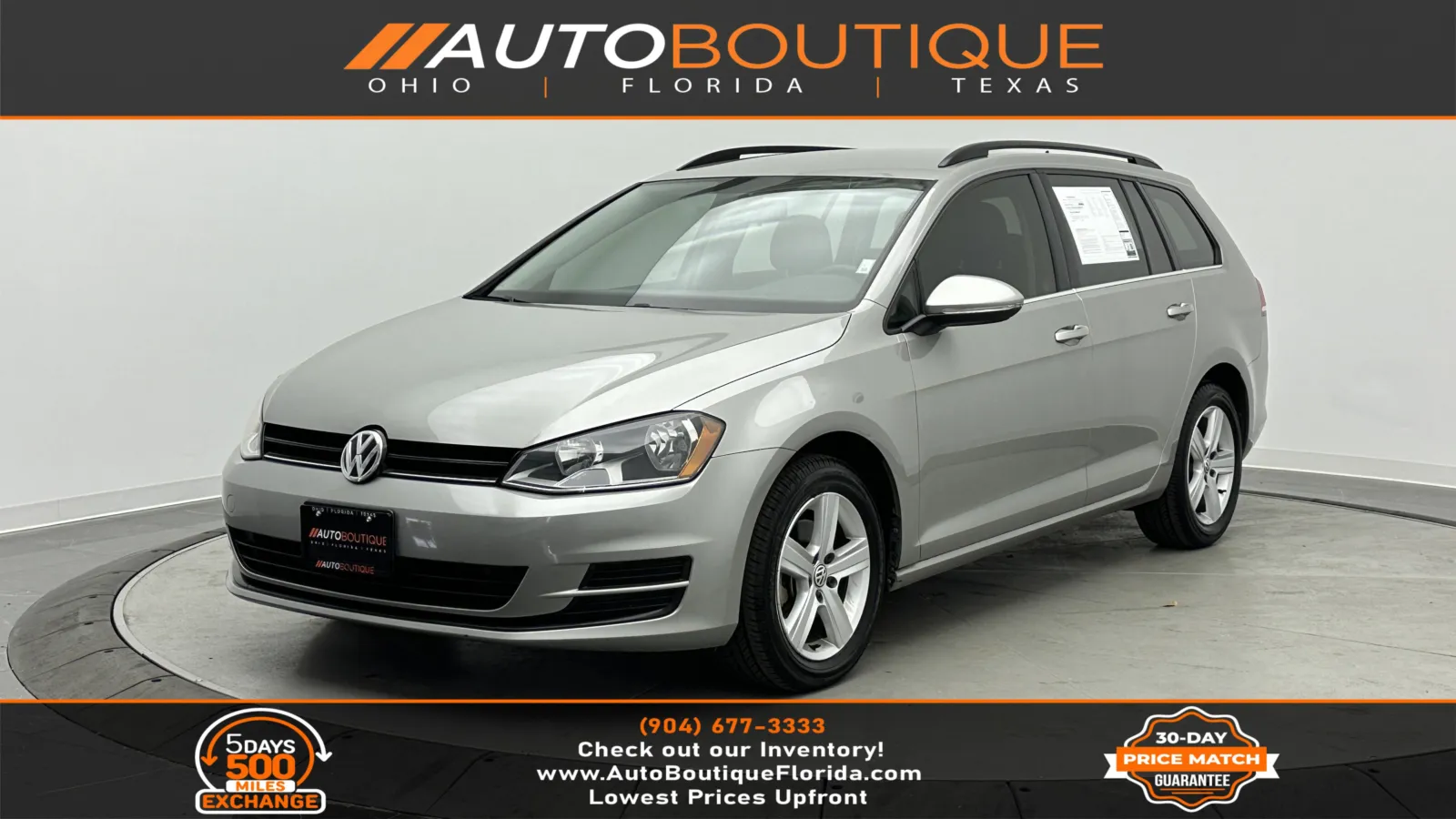 Used 2015 Volkswagen Golf SportWagen TDI S for sale in Jacksonville, FL ...