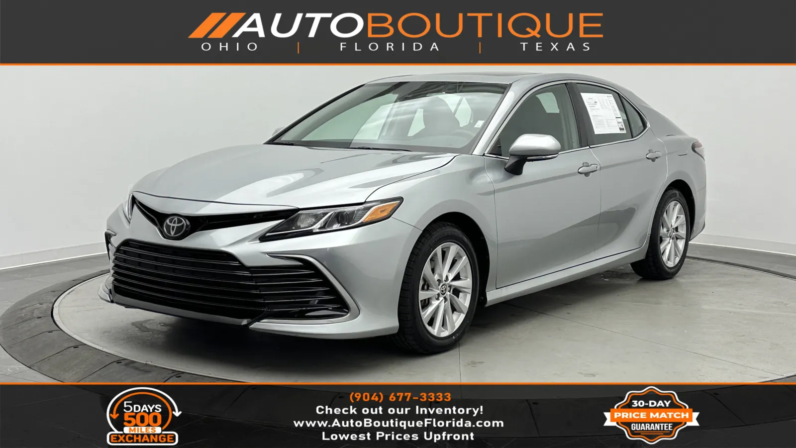 Used 2024 Toyota Camry LE for sale in Jacksonville, FL at Auto Boutique ...