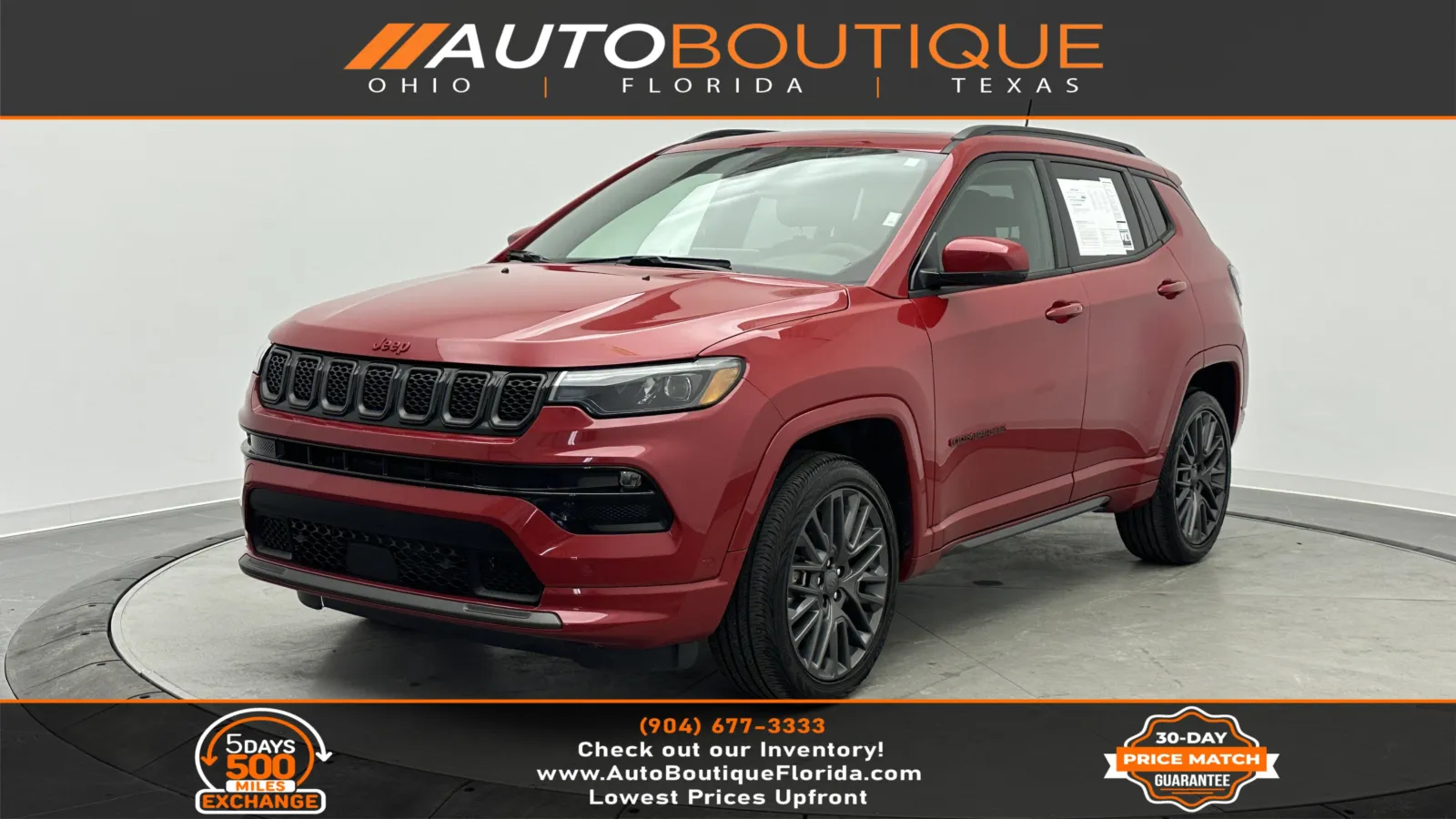 Used 2023 Jeep Compass (RED) Edition for sale in Jacksonville, FL at ...