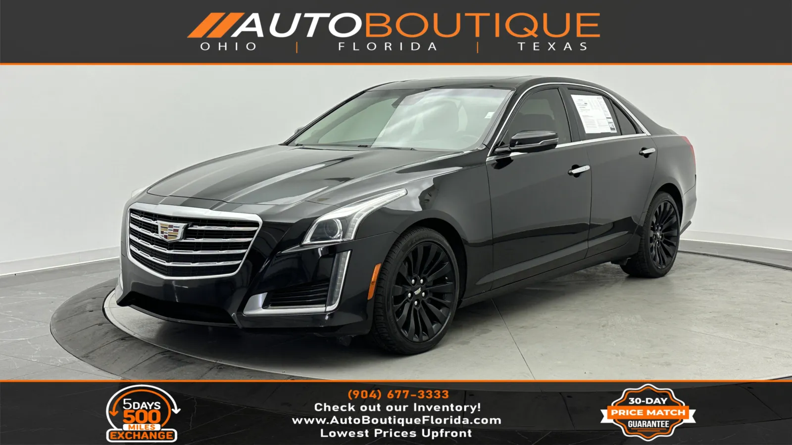 Used 2018 Cadillac CTS Sedan Luxury AWD for sale in Jacksonville, FL at ...