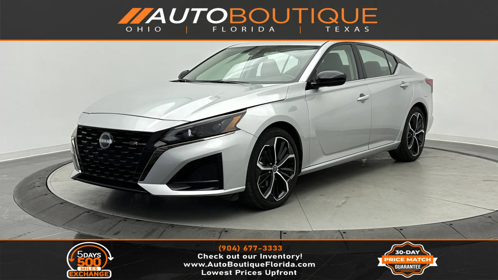 Used 2024 Nissan Altima 2.5 SR for sale in Jacksonville, FL at Auto Boutique Florida | VIN ...