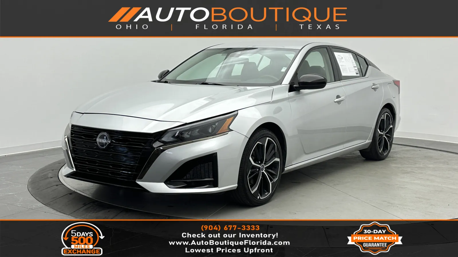 Used 2024 Nissan Altima 2.5 SR for sale in Jacksonville, FL at Auto Boutique Florida | VIN ...