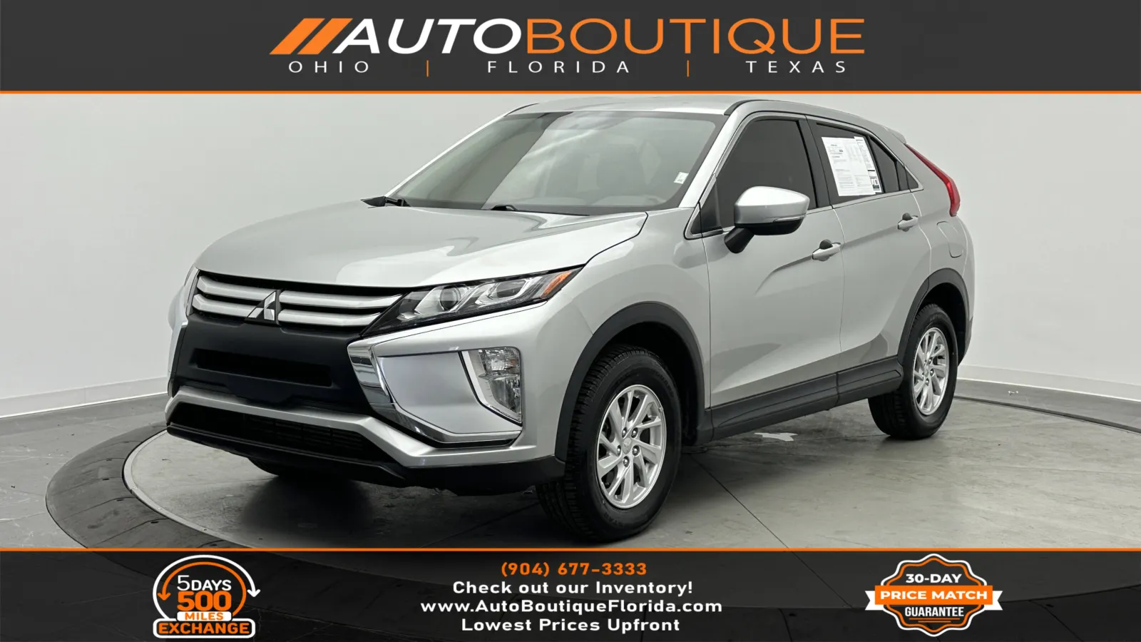 Used 2019 Mitsubishi Eclipse Cross ES for sale in Jacksonville, FL at ...