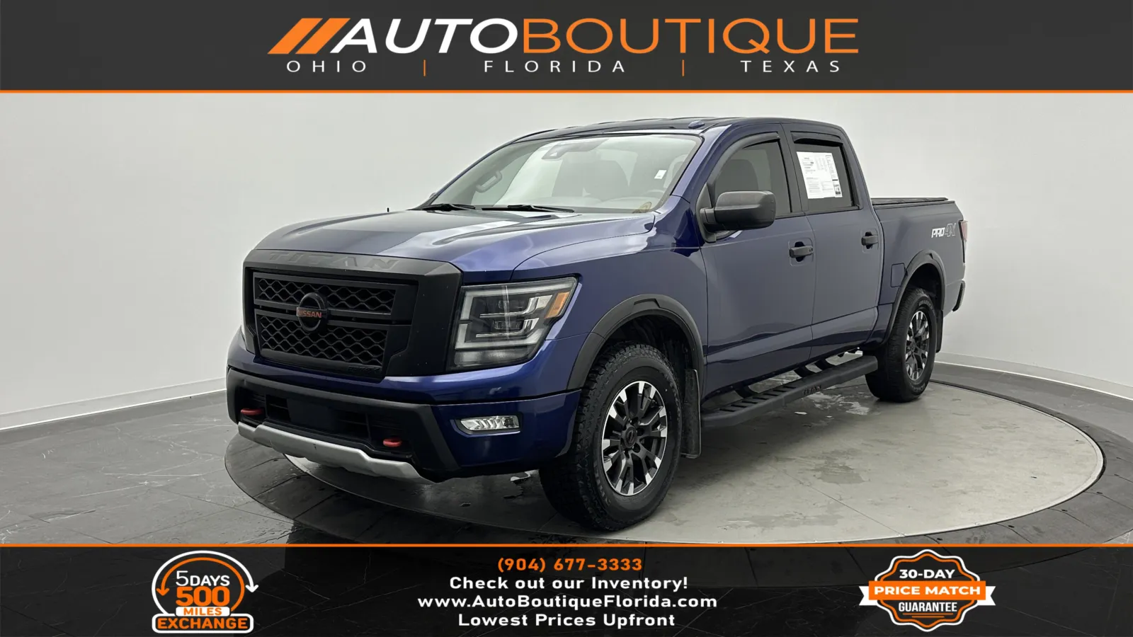 Used 2021 Nissan Titan PRO-4X for sale in Jacksonville, FL at Auto ...