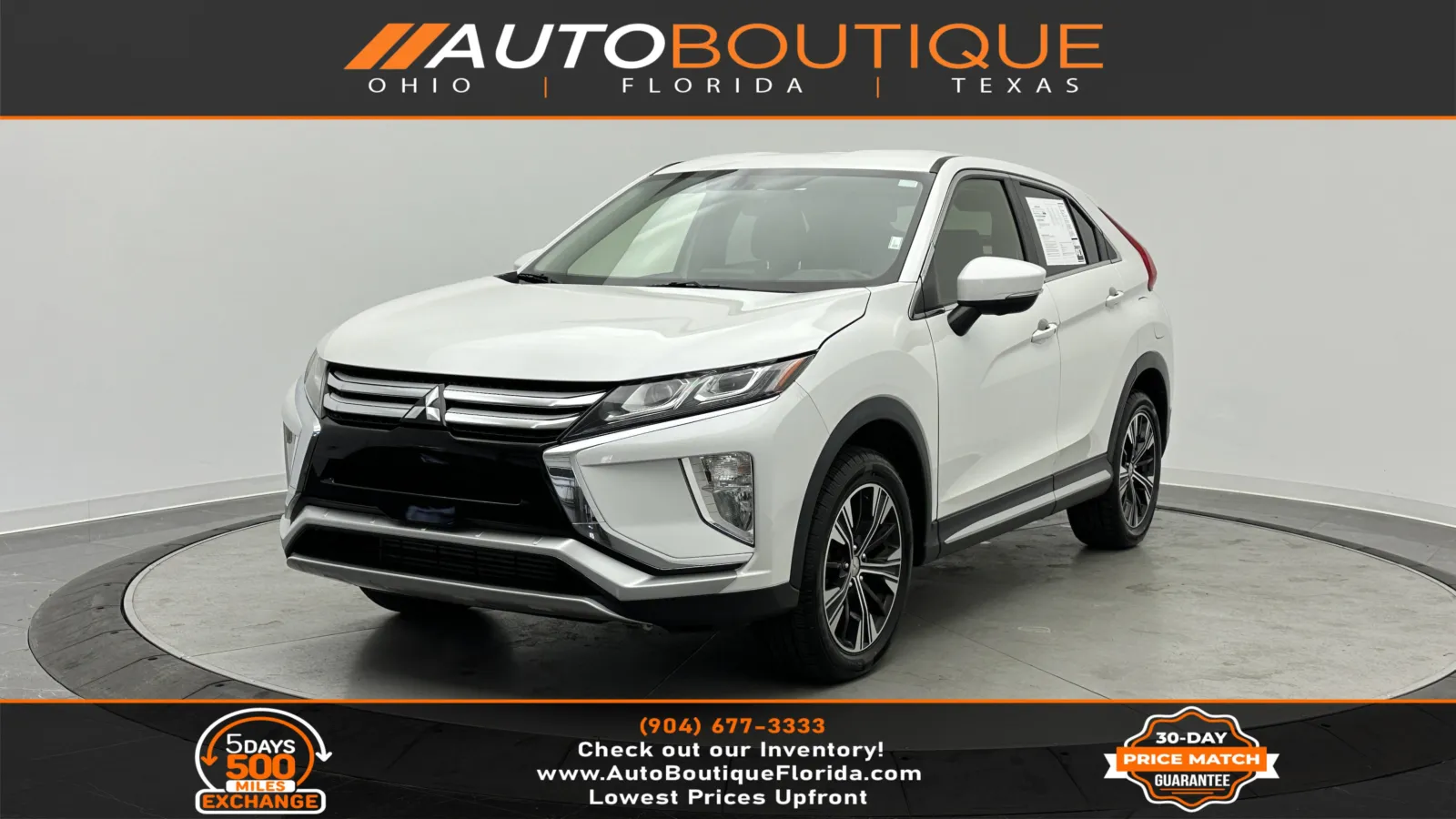 Used 2018 Mitsubishi Eclipse Cross SEL for sale in Jacksonville, FL at ...