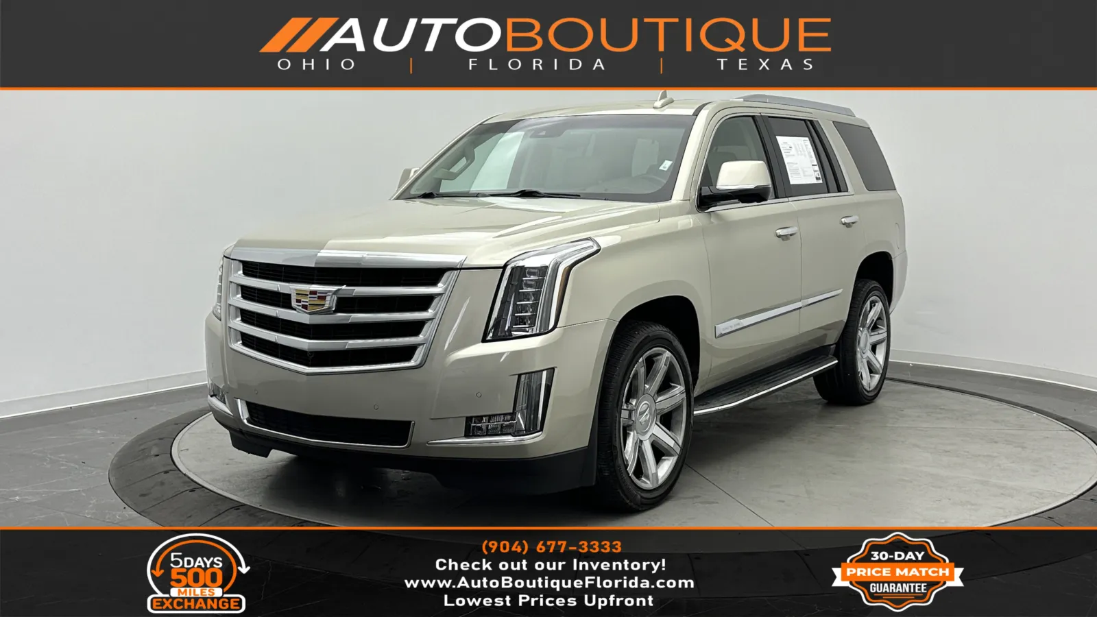 Used 2016 Cadillac Escalade Luxury Collection for sale in Jacksonville ...