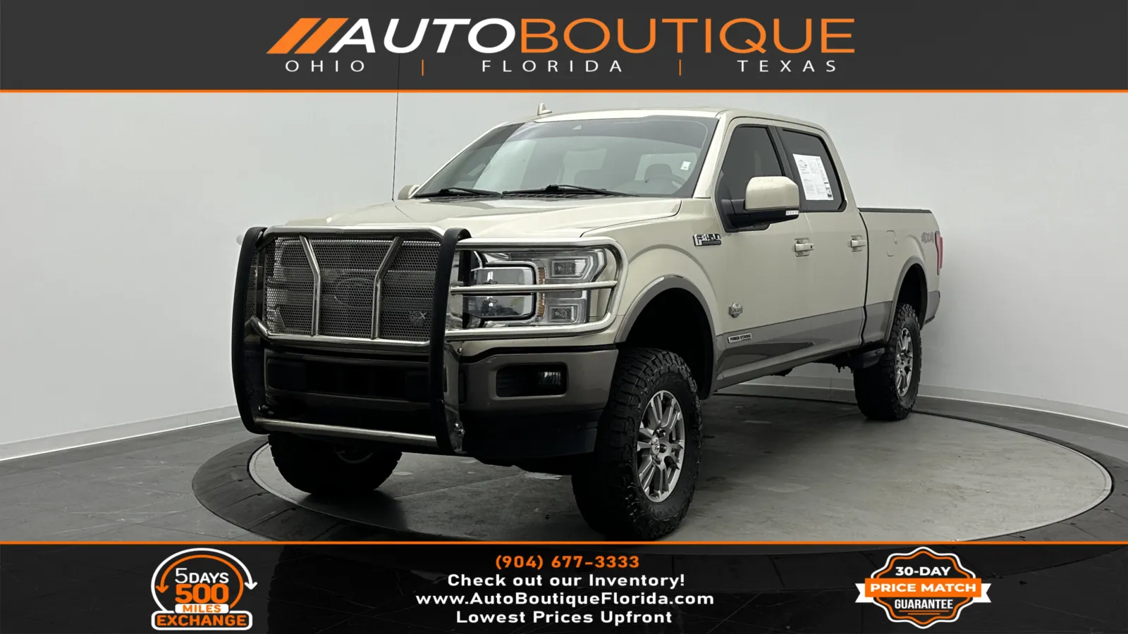 Used 2018 Ford F-150 King Ranch for sale in Jacksonville, FL at Auto ...