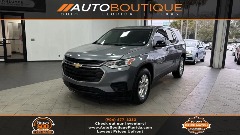 Used 2021 Chevrolet Traverse LS for sale in Jacksonville, FL | VIN ...