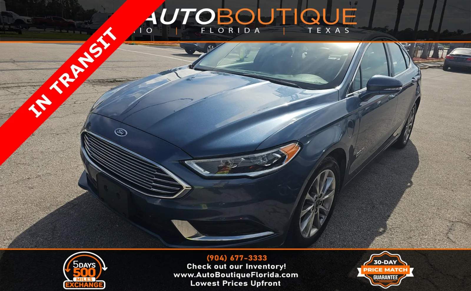 Used 2018 Ford Fusion Energi SE for sale in Jacksonville, FL at Auto ...