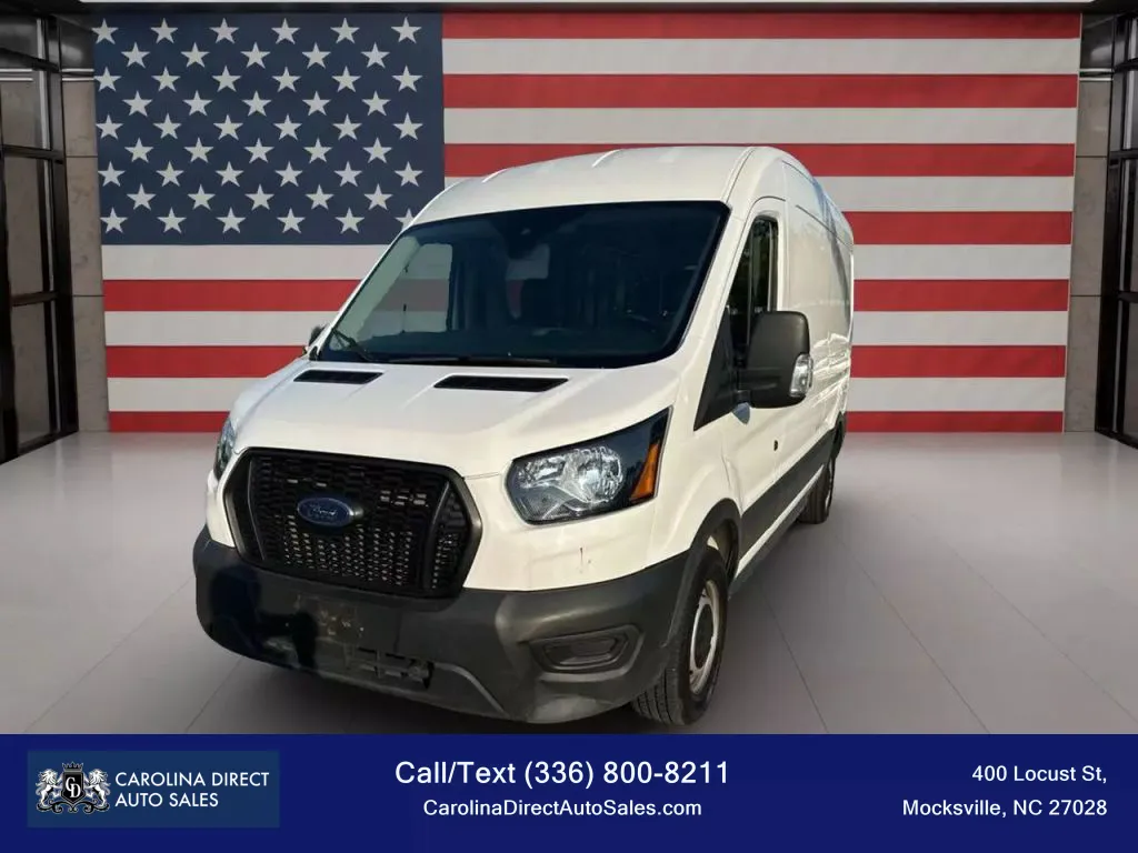 Used 2021 Ford Transit 250 Cargo Van Medium Roof w/LWB Van 3D for sale ...