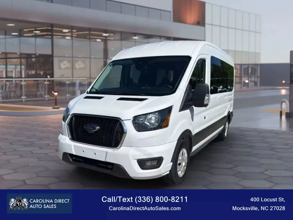 Used 2024 Ford Transit 350 Passenger Van XLT w/Medium Roof Van 3D for ...