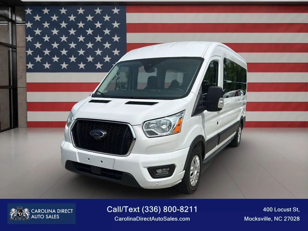 Used 2021 Ford Transit 350 Passenger Van XLT w/Medium Roof Van 3D for ...