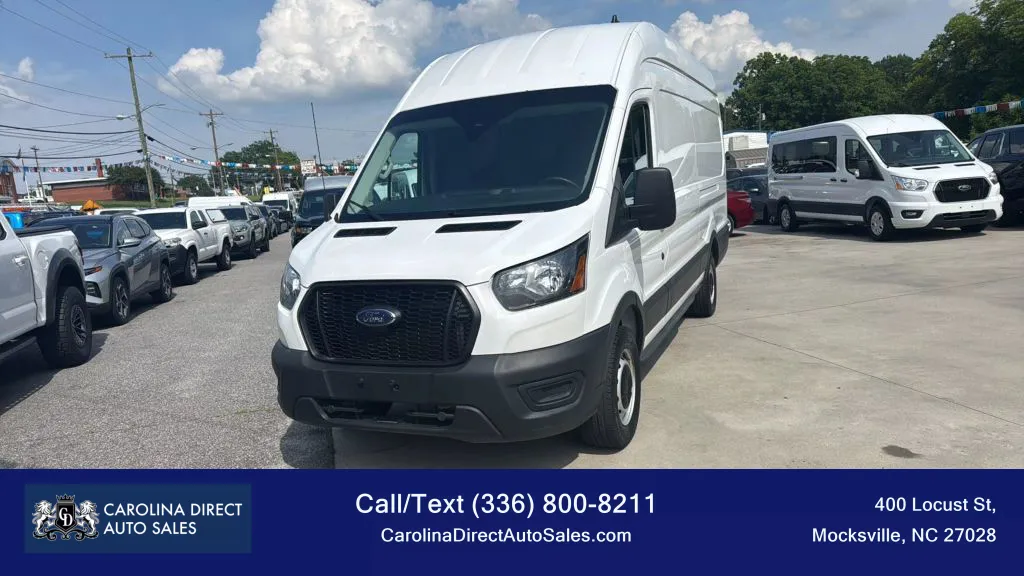 Used 2023 Ford Transit 250 Cargo Van High Roof Extended Length Van 3D ...