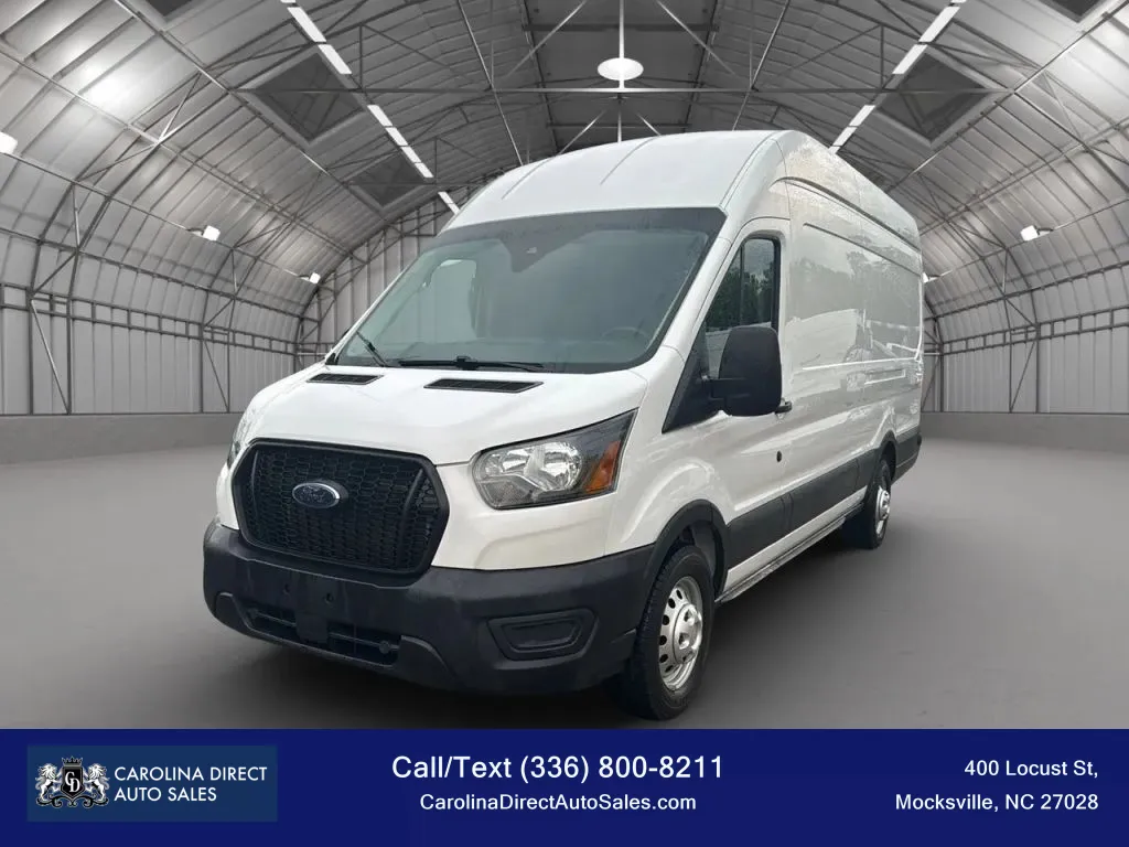 Used 2024 Ford Transit 350 Cargo Van Extended Length High Roof Van 3D ...